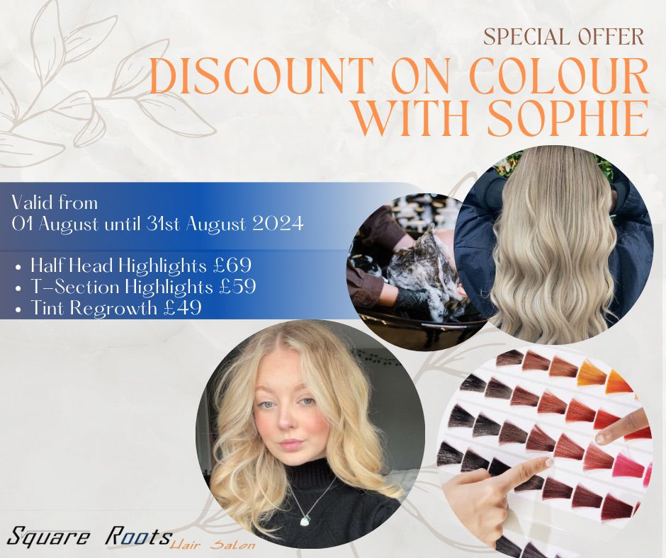 Offers - Square Roots Hair Salon
